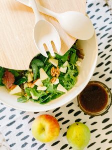 Easy Fall Salad with Pears and Apples - Emmy Lou Styles
