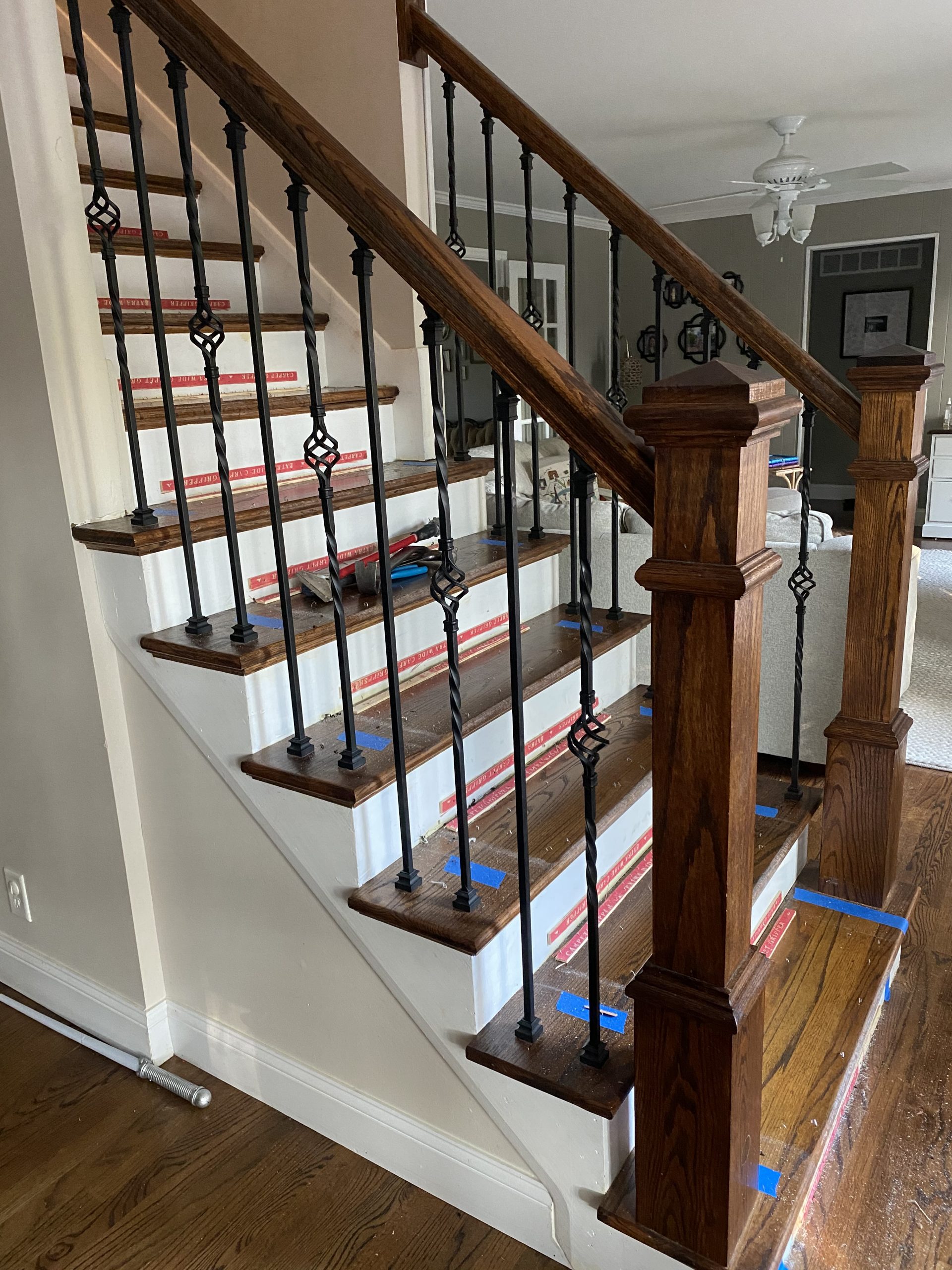 How To Choose a Carpet Runner for Your Stairs - Emmy Lou Styles
