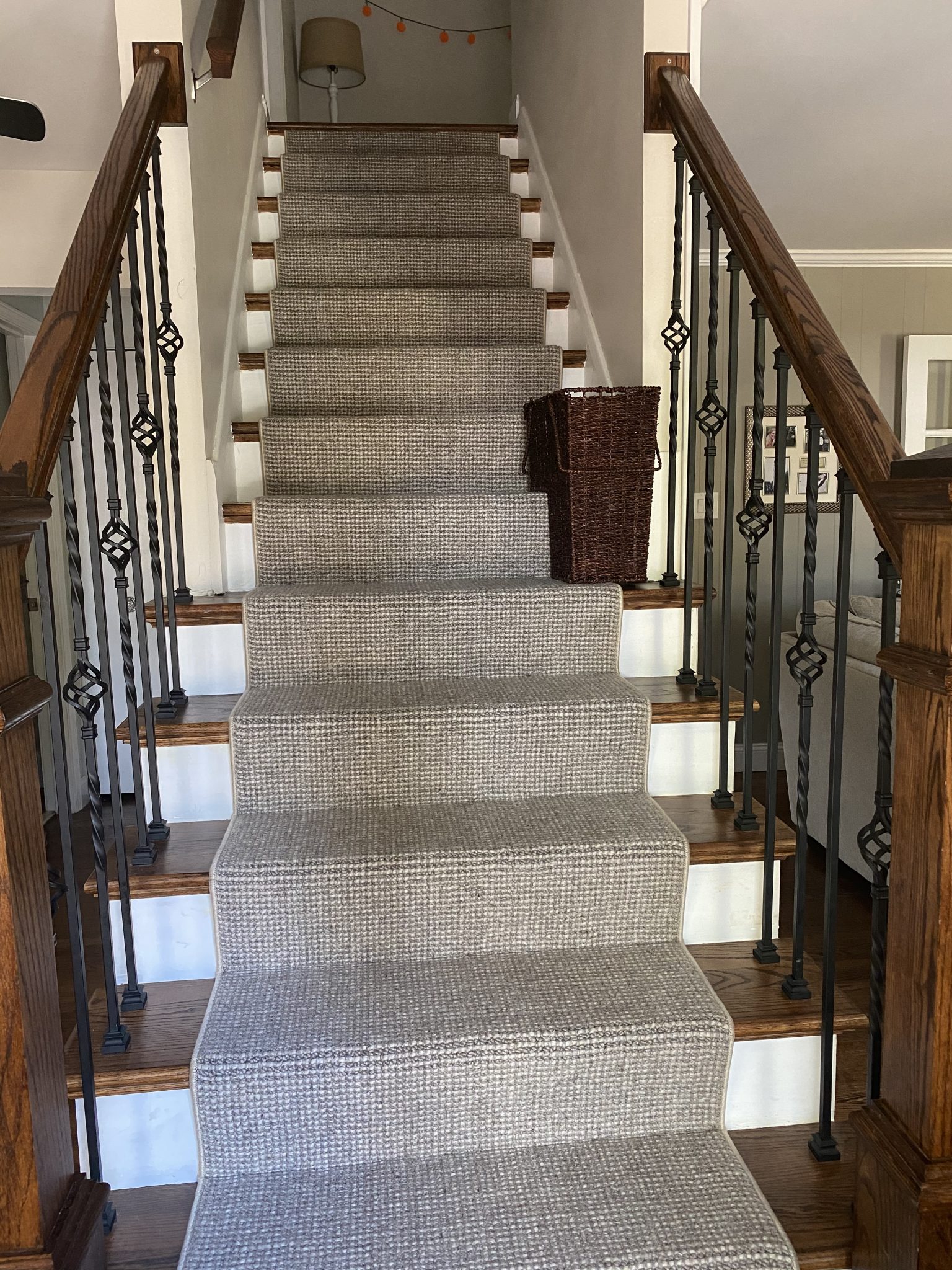 How To Choose a Carpet Runner for Your Stairs - Emmy Lou Styles